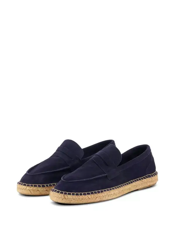 Boggi Milano Suede Loafer Espadrilles