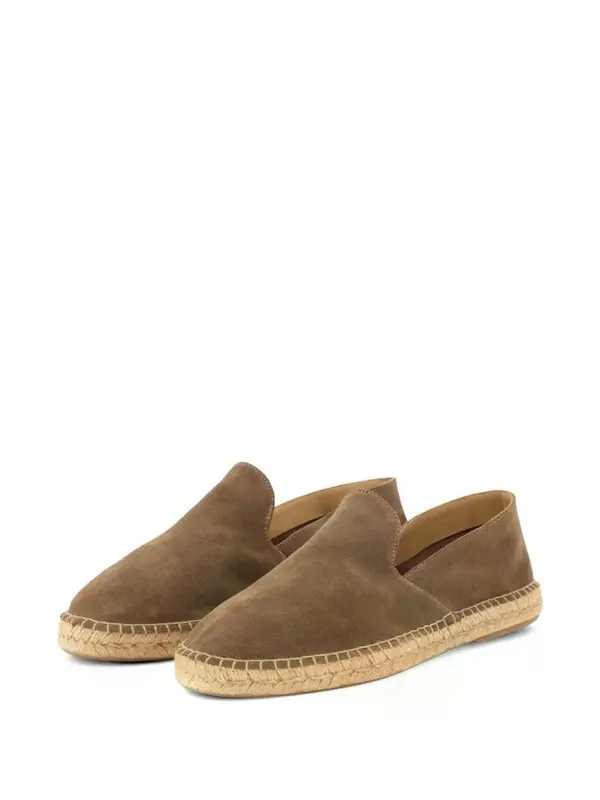 Boggi Milano Suede Espadrilles - Brown