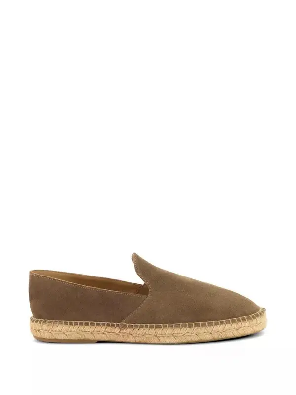 Boggi Milano Suede Espadrilles - Brown