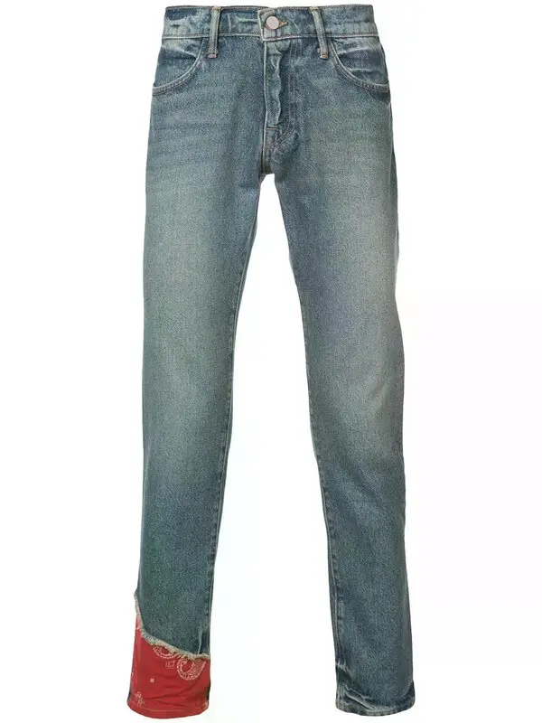 424 Fairfax Bandana Slim Jeans