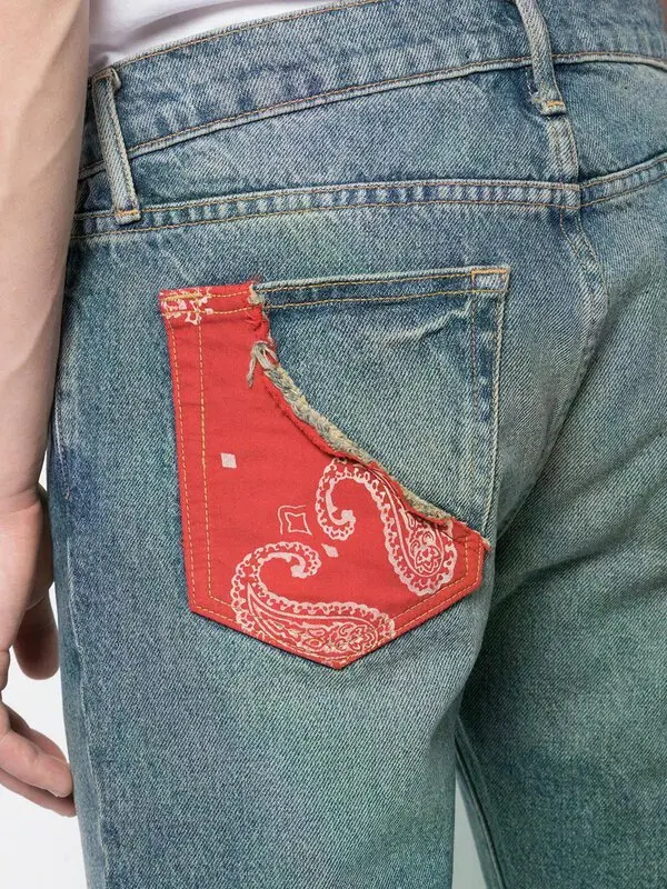 424 Fairfax Bandana Slim Jeans