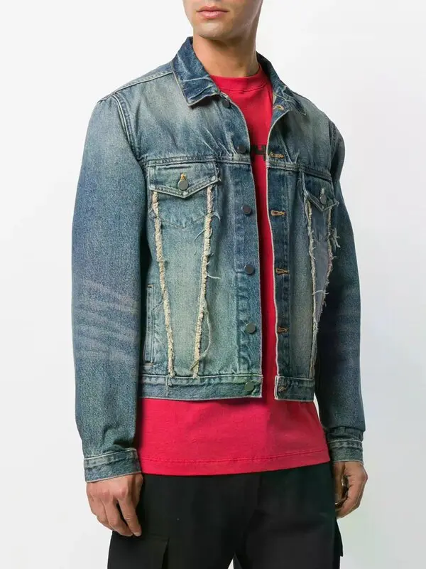 424 Frayed Denim Jacket