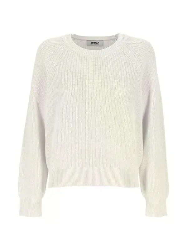 ECOALF Ribbed-knit Raglan-sleeve Sweater