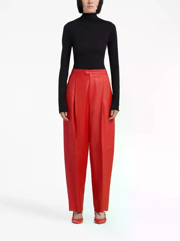 Marni Tailo Leather Trousers