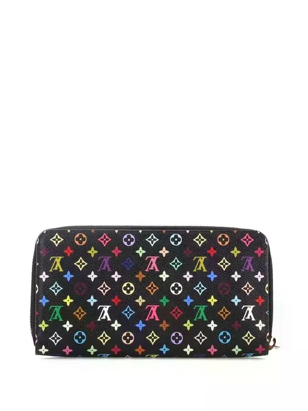LOUIS VUITTON Zippy Wallet Monogram Multicolor Small Wallets