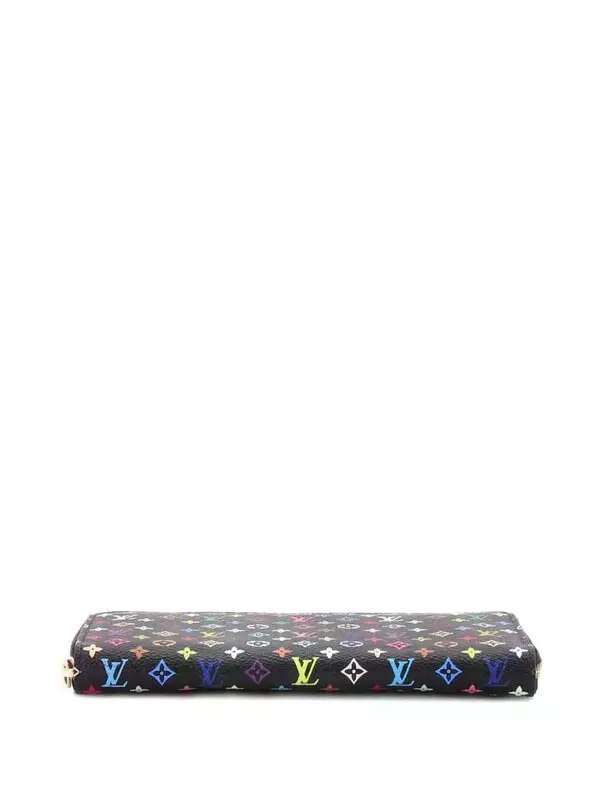LOUIS VUITTON Zippy Wallet Monogram Multicolor Small Wallets