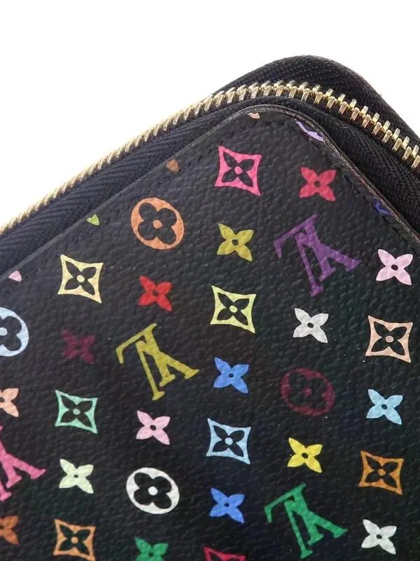 LOUIS VUITTON Zippy Wallet Monogram Multicolor Small Wallets