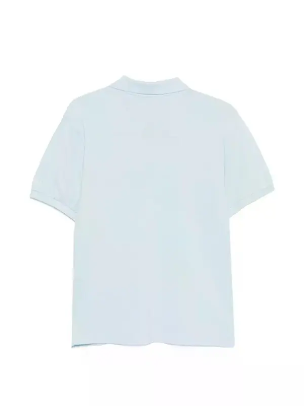 MC2 SAINT BARTH Charles V-neck Logo-embroidered T-shirt - Blue