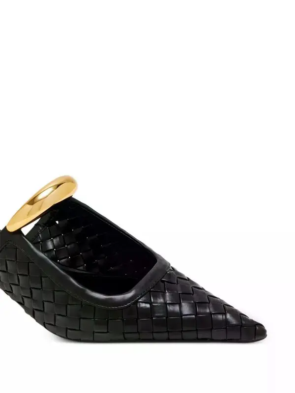 Jw Pei Woven Design Sculptural Detail Mules