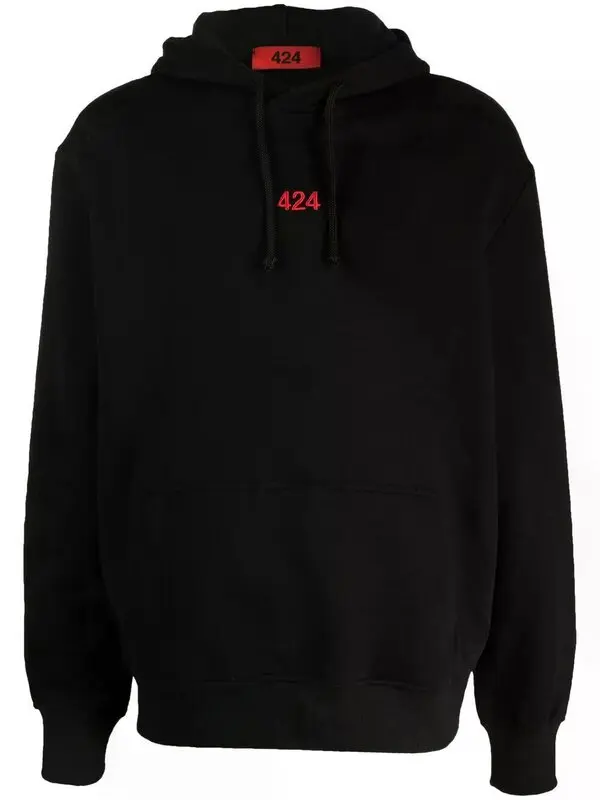 424 Logo-embroidered Hoodie