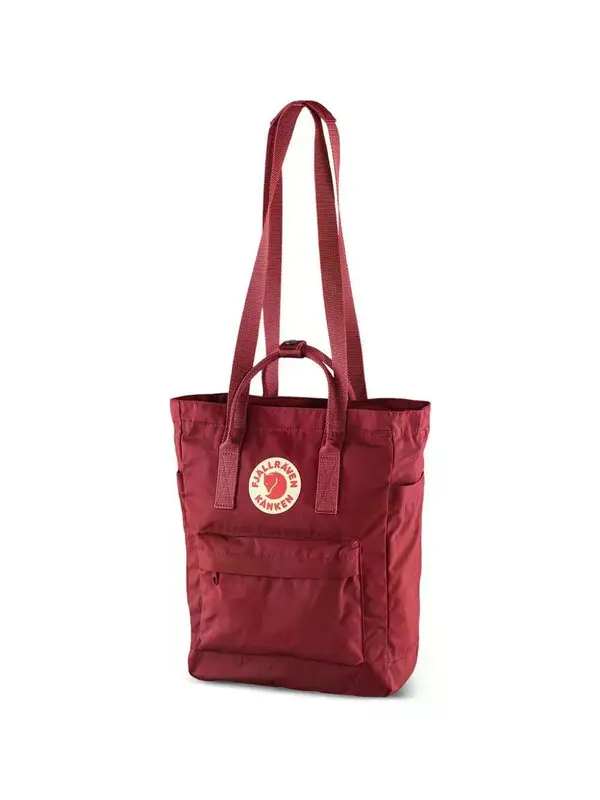 Fjallraven Kånken Logo-patch Backpack - Red