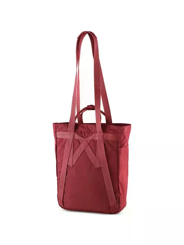 Fjallraven Kånken Logo-patch Backpack - Red