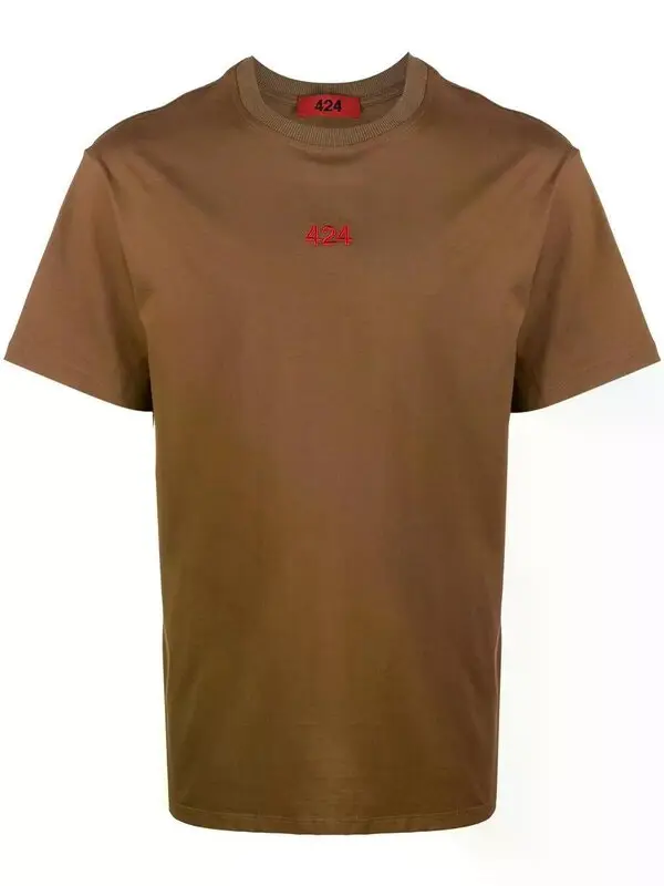 424 Embroidered Micro Logo T-shirt