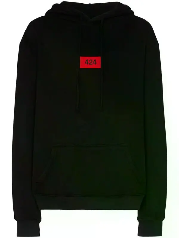 424 Logo Patch Hoodie