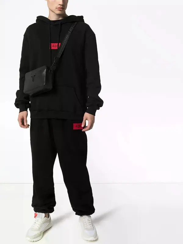 424 Logo Patch Hoodie