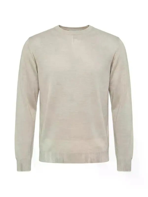 Peserico Fine-knit Crew-neck Sweater
