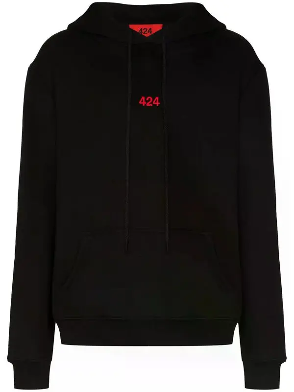 424 Logo-embroidered Hoodie