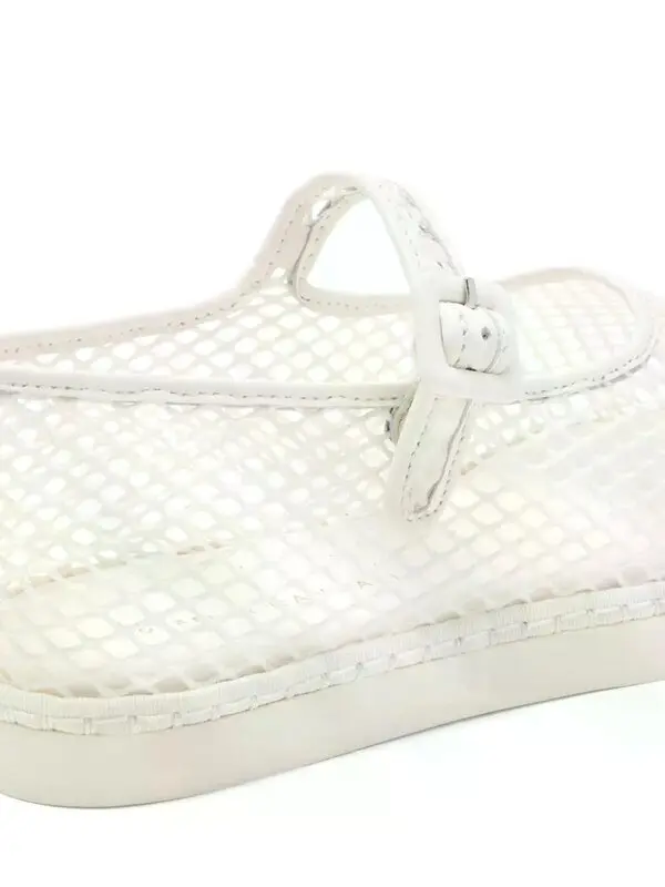 LOEFFLER RANDALL Rita Ballet Flats - White