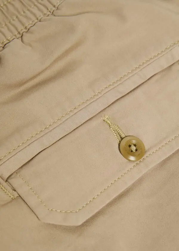 Paige Eberton Straight-leg Trousers - Khaki