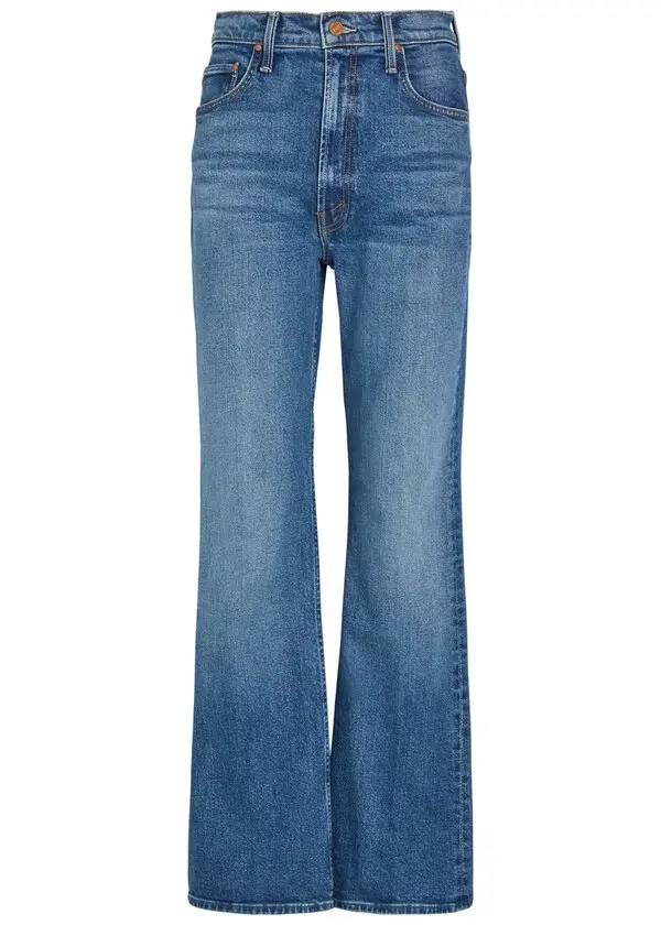 MOTHER The Bookie Sneak Straight-leg Denim Jeans