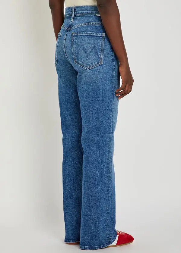 MOTHER The Bookie Sneak Straight-leg Denim Jeans