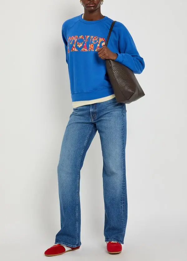 MOTHER The Bookie Sneak Straight-leg Denim Jeans