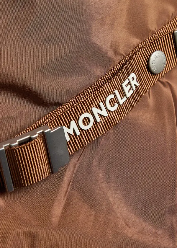 Moncler Remoray Hooded Nylon Jacket - Brown