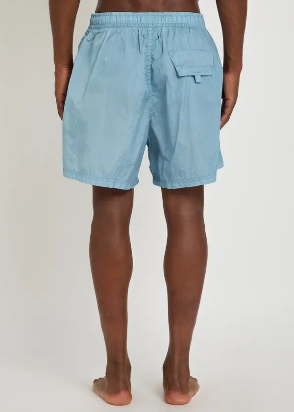 Stone Island Camo-print Nylon Swim Shorts