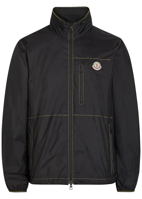 Moncler Arrakis Hooded Nylon Jacket - Black