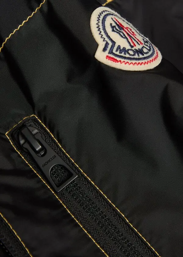 Moncler Arrakis Hooded Nylon Jacket - Black
