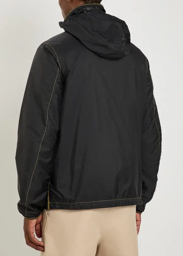 Moncler Arrakis Hooded Nylon Jacket - Black