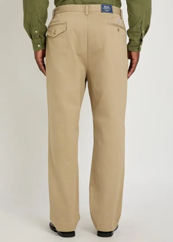 Polo Ralph Lauren Tapered-leg Twill Trousers - Khaki