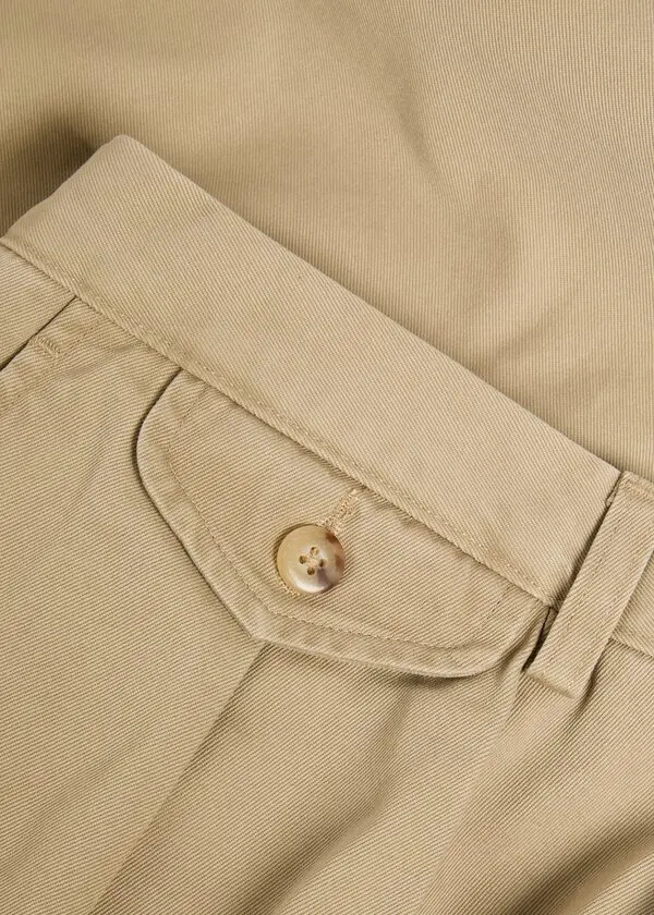 Polo Ralph Lauren Tapered-leg Twill Trousers - Khaki