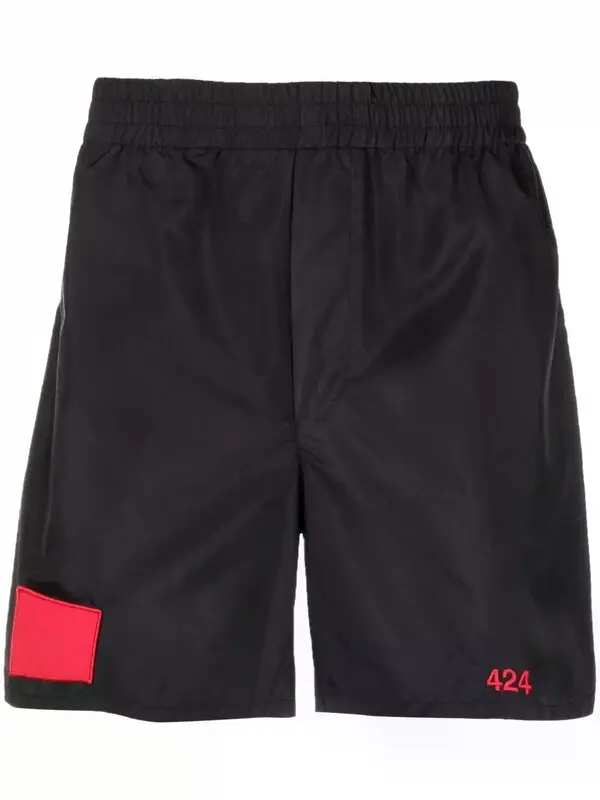 424 Patch-detail Track Shorts