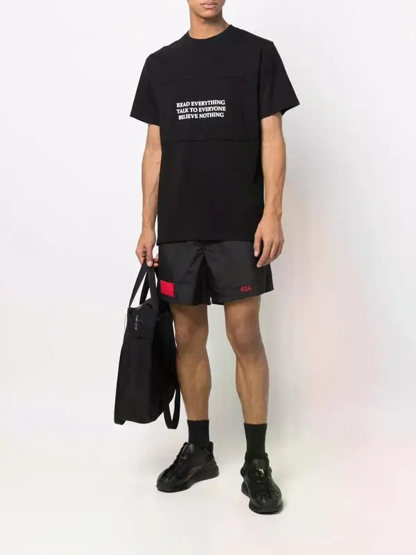 424 Patch-detail Track Shorts