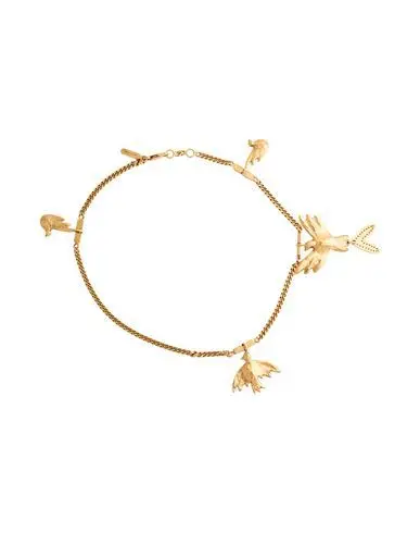Chloé Brass Pendant Necklace - Gold
