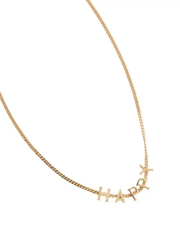 Chloé Metal Pendant Necklace