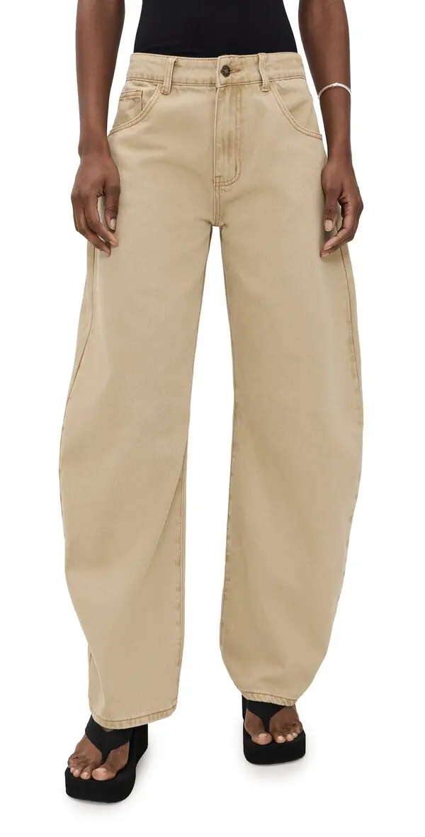 Lioness Horseshoe Jeans - Stone