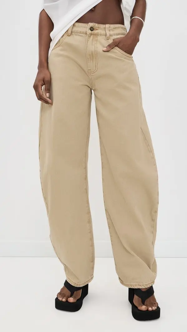Lioness Horseshoe Jeans - Stone