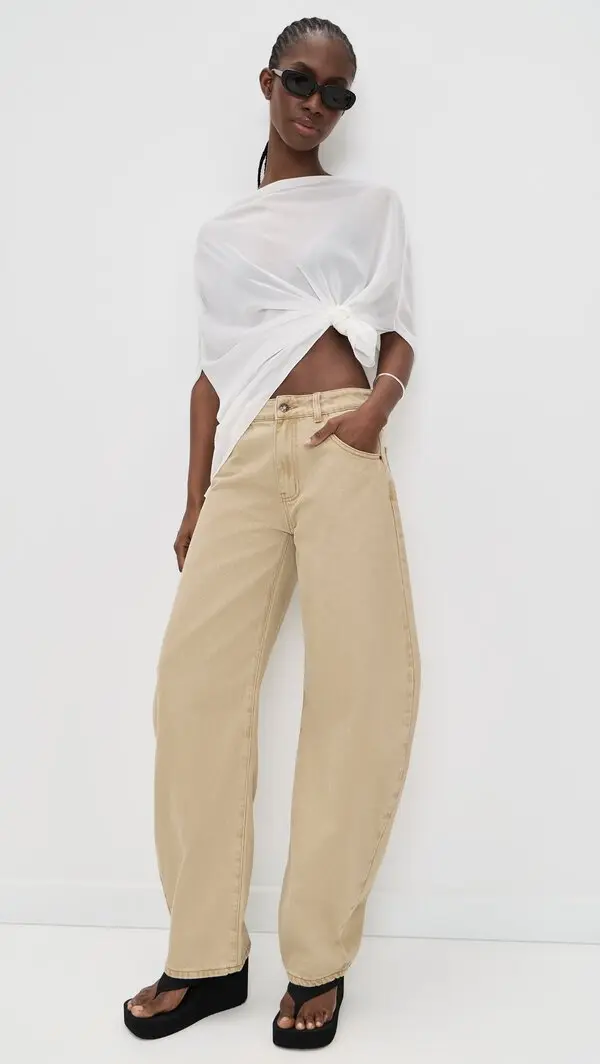Lioness Horseshoe Jeans - Stone