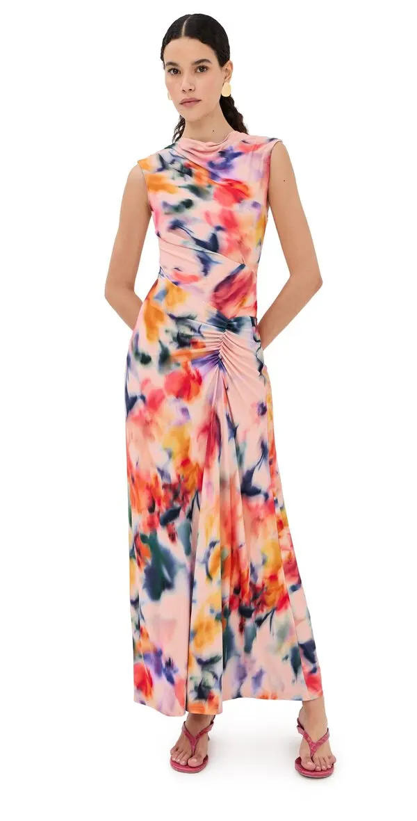 Simkhai Acacia Sleeveless Maxi Dress - Daisy Multi