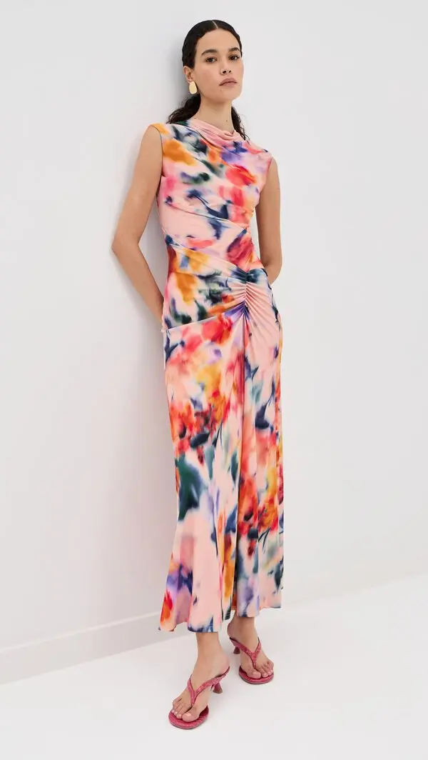 Simkhai Acacia Sleeveless Maxi Dress - Daisy Multi