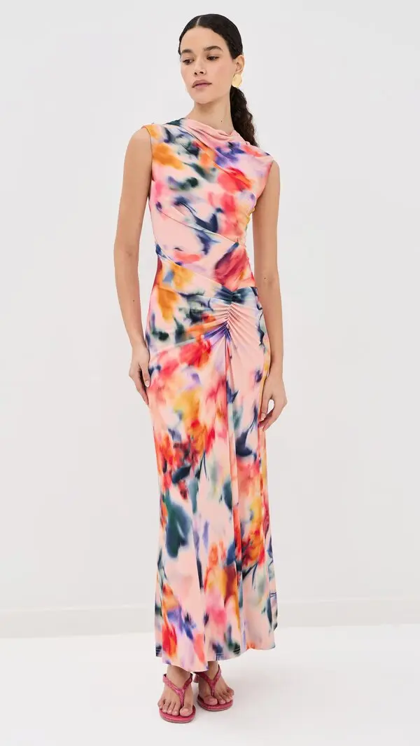 Simkhai Acacia Sleeveless Maxi Dress - Daisy Multi