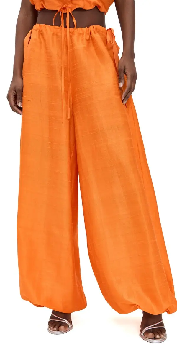 CONIGLIO PALM BEACH Silk Bubble Pants