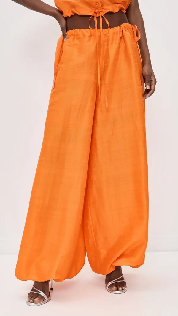CONIGLIO PALM BEACH Silk Bubble Pants