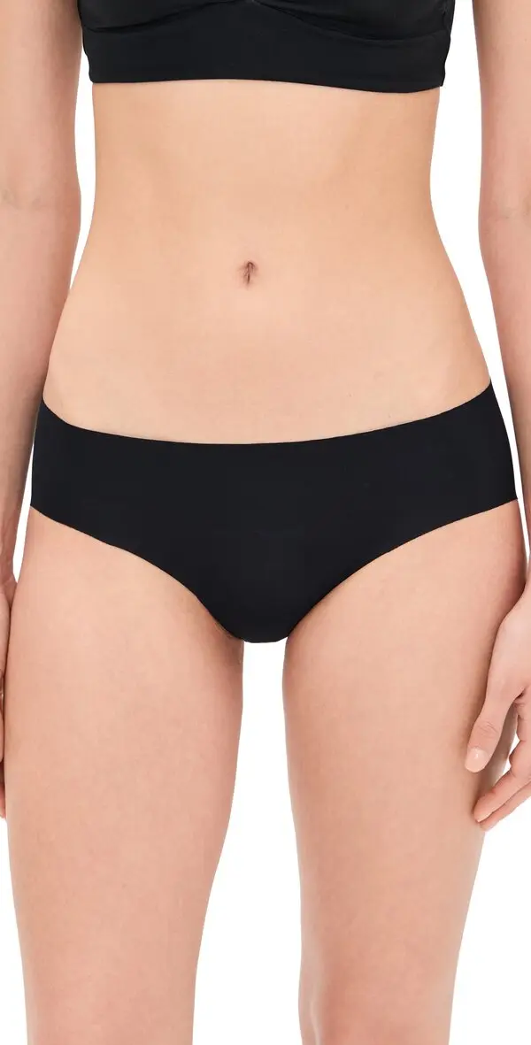 Commando Bikini Panties - Black