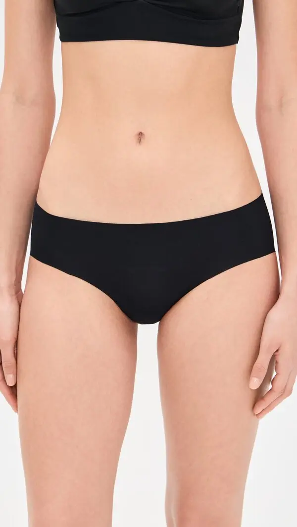 Commando Bikini Panties - Black
