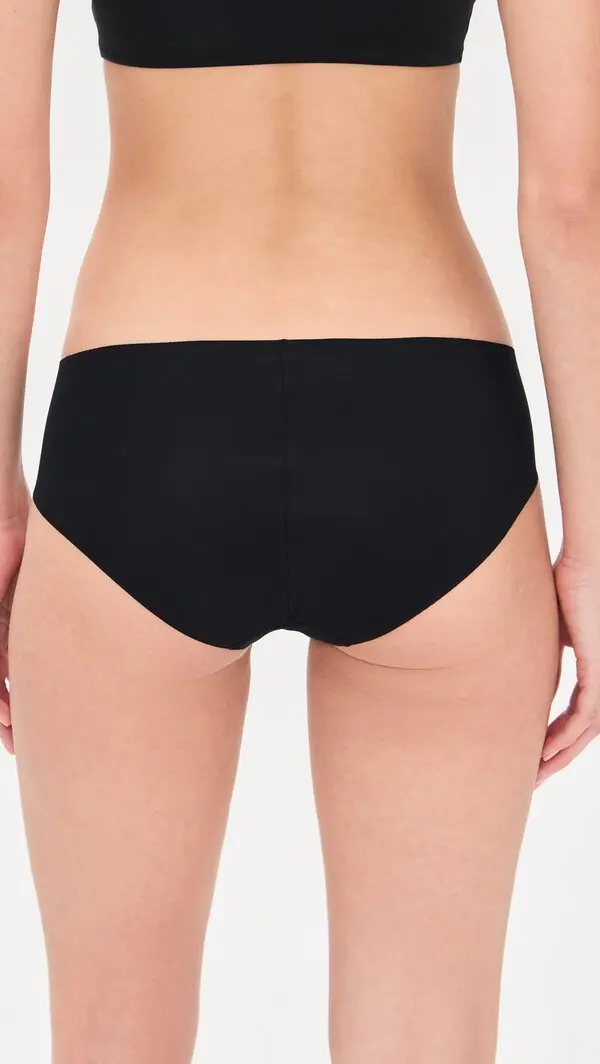 Commando Bikini Panties - Black