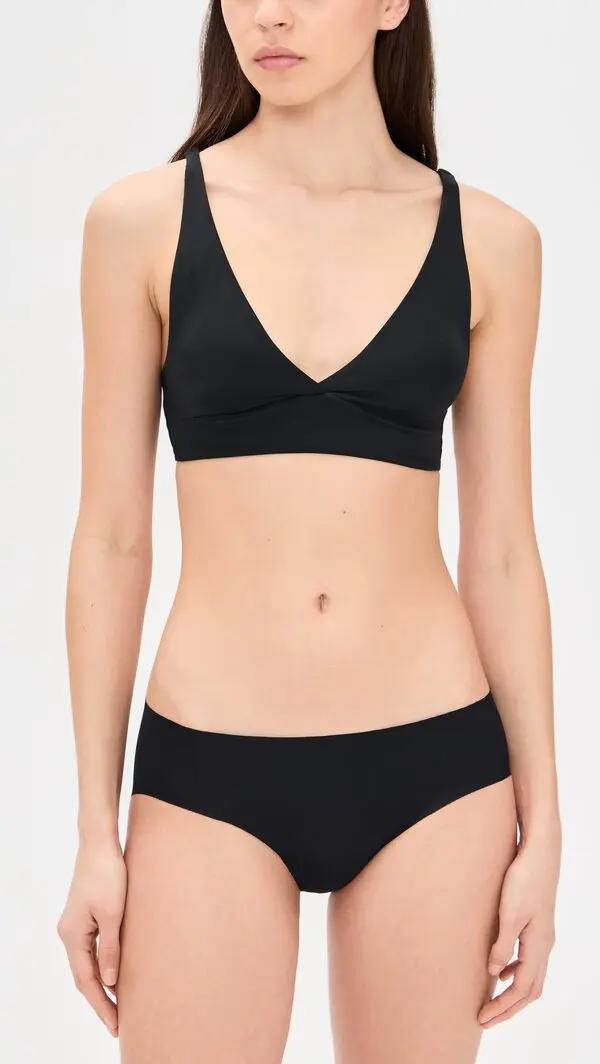 Commando Bikini Panties - Black