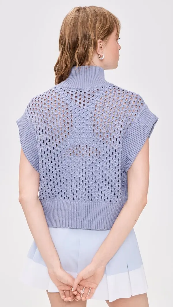 Varley Gaines Half Zip Knit Top